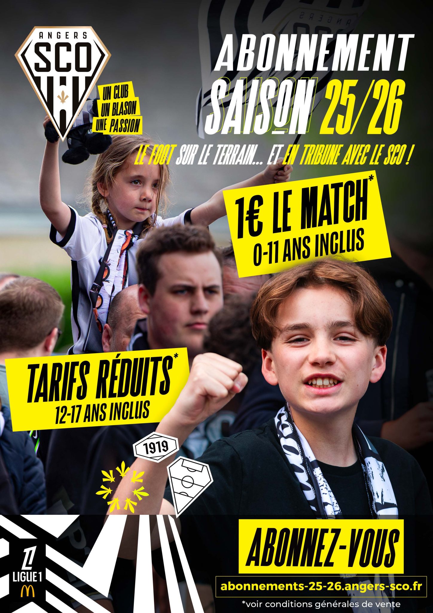 Abonnement Angers SCO – Saison 25/26 – District de FOOTBALL DE MAINE ET ...